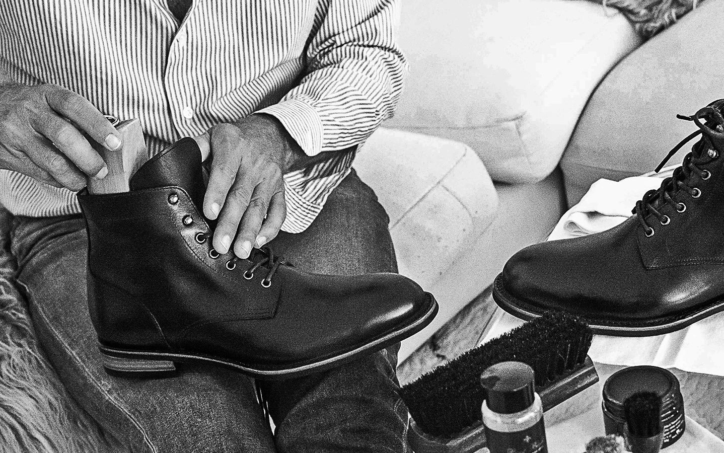 How to Properly Break in New Leather Shoes | Trimly Blog